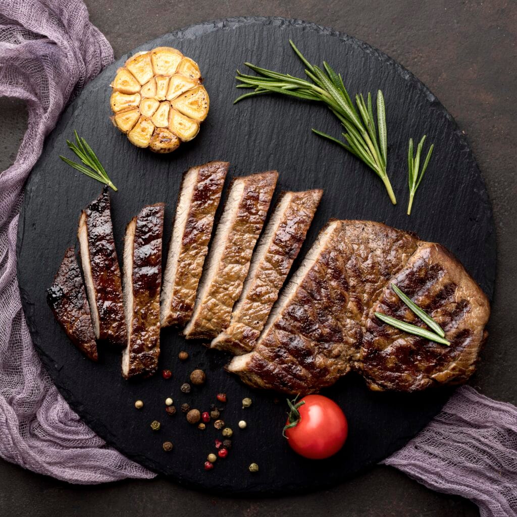 Grilled Marinated Ribeyes - Recipe Range